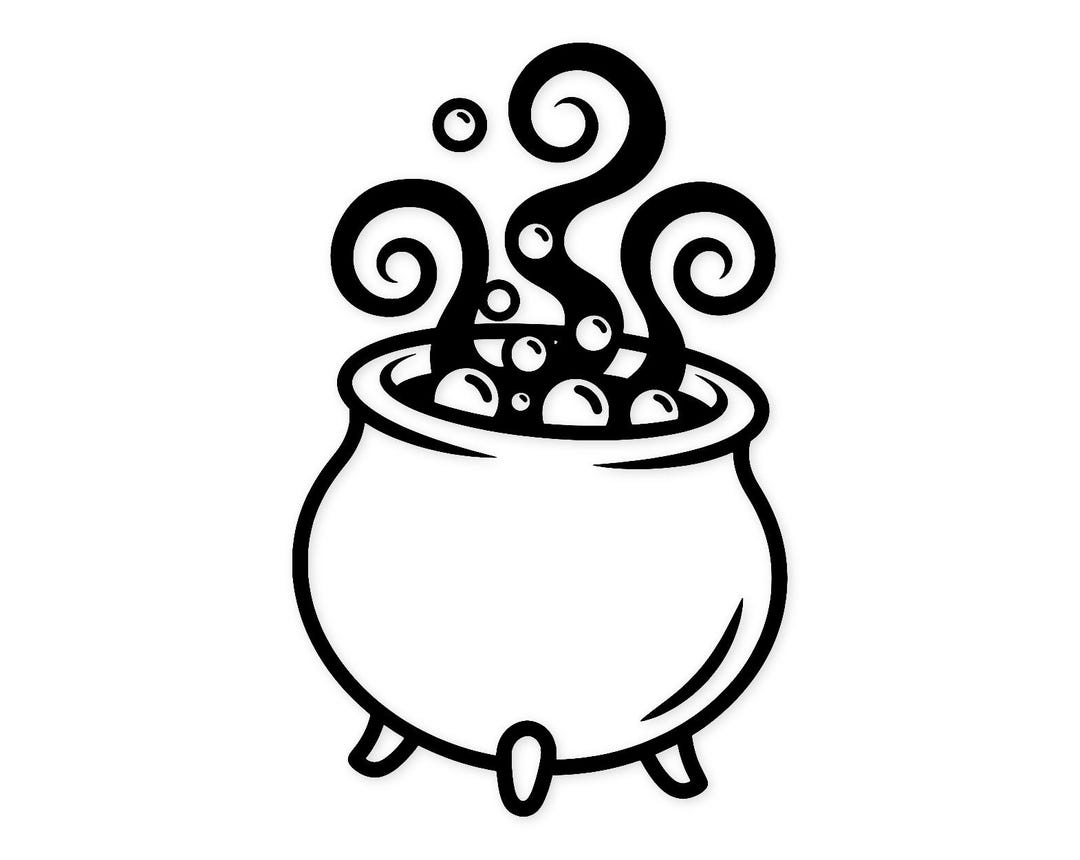 Cauldron Bubbles Svg Png: Cut Ready Digital Design for Cricut ...