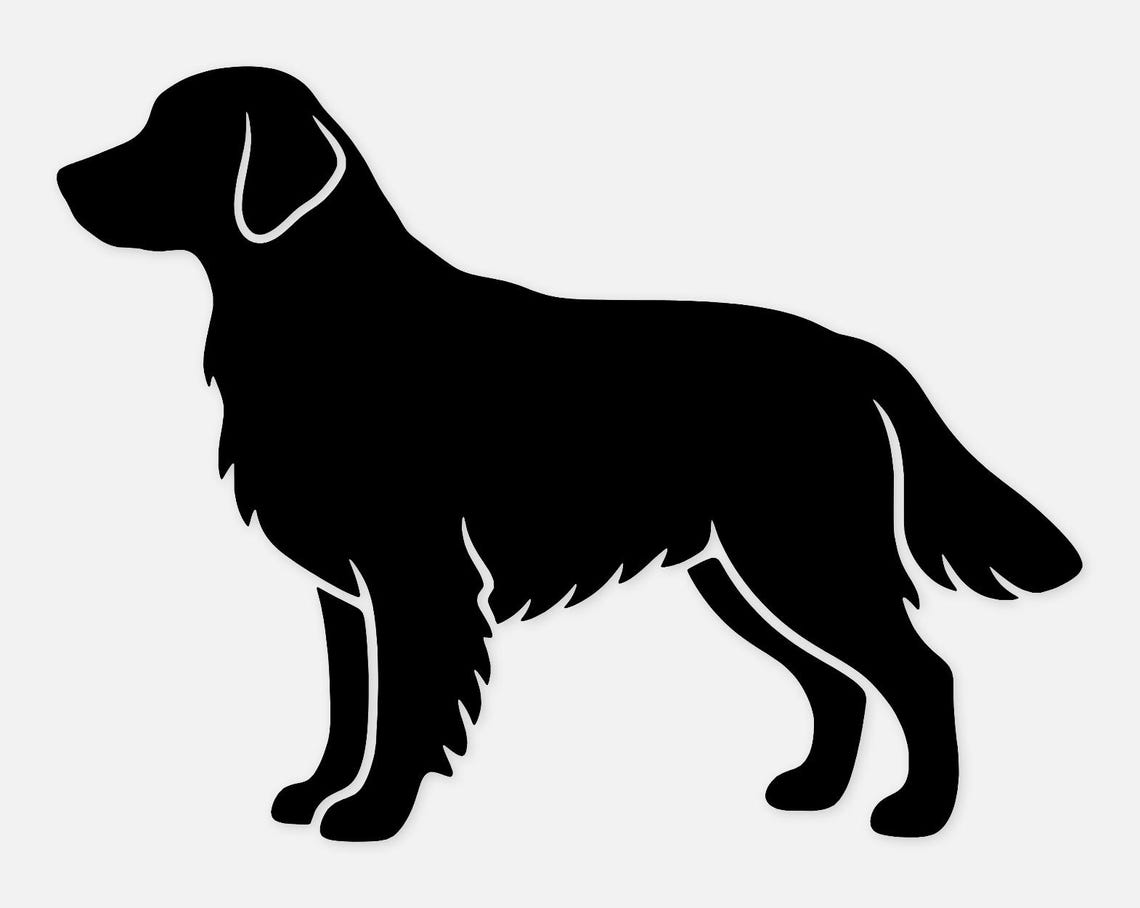 Golden Retriever Svg Png: Clean Cut File for Crafts - Etsy