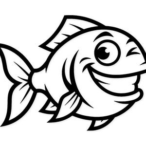 Fish Svg Png: Whimsical Design for Crafting - Etsy