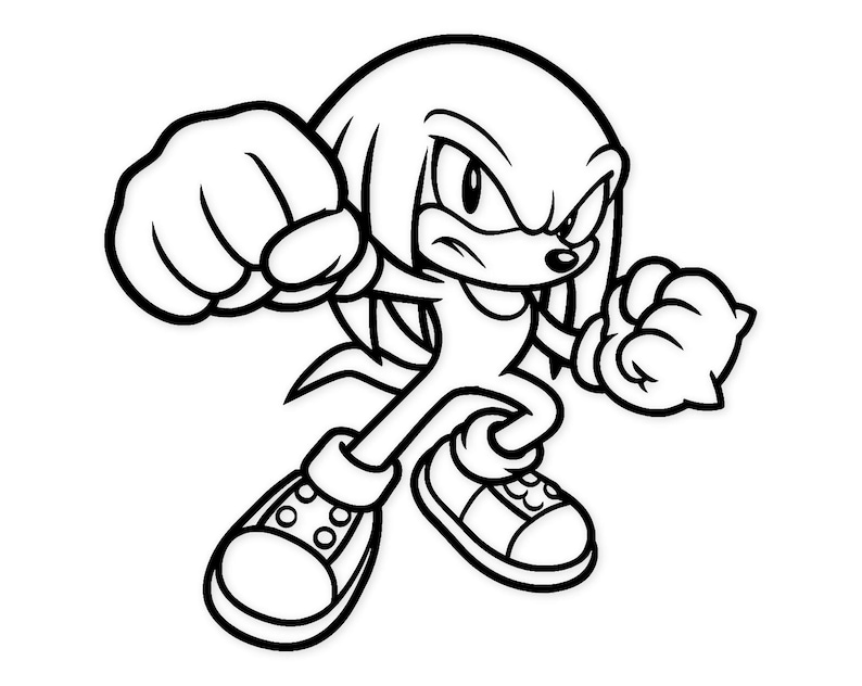 Knuckles Punching Svg Png: Cut Ready Digital Design for Cricut ...