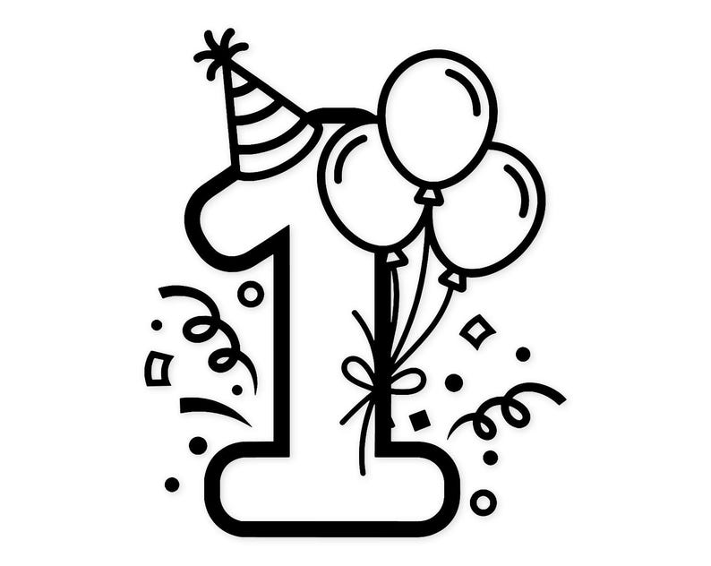 Number One Svg Svg Png: Cut Ready Digital Design for Cricut Silhouette ...