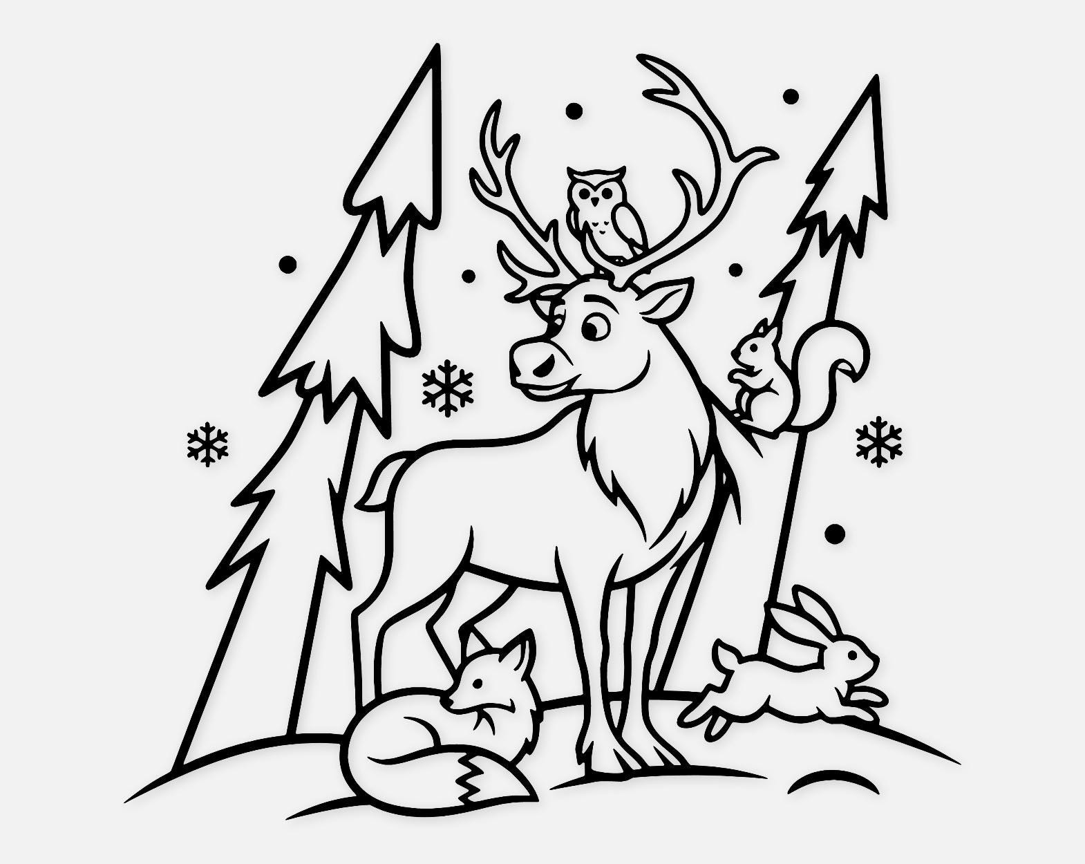 Sven and Friends Svg Png: Cut Ready Digital Design for Cricut ...