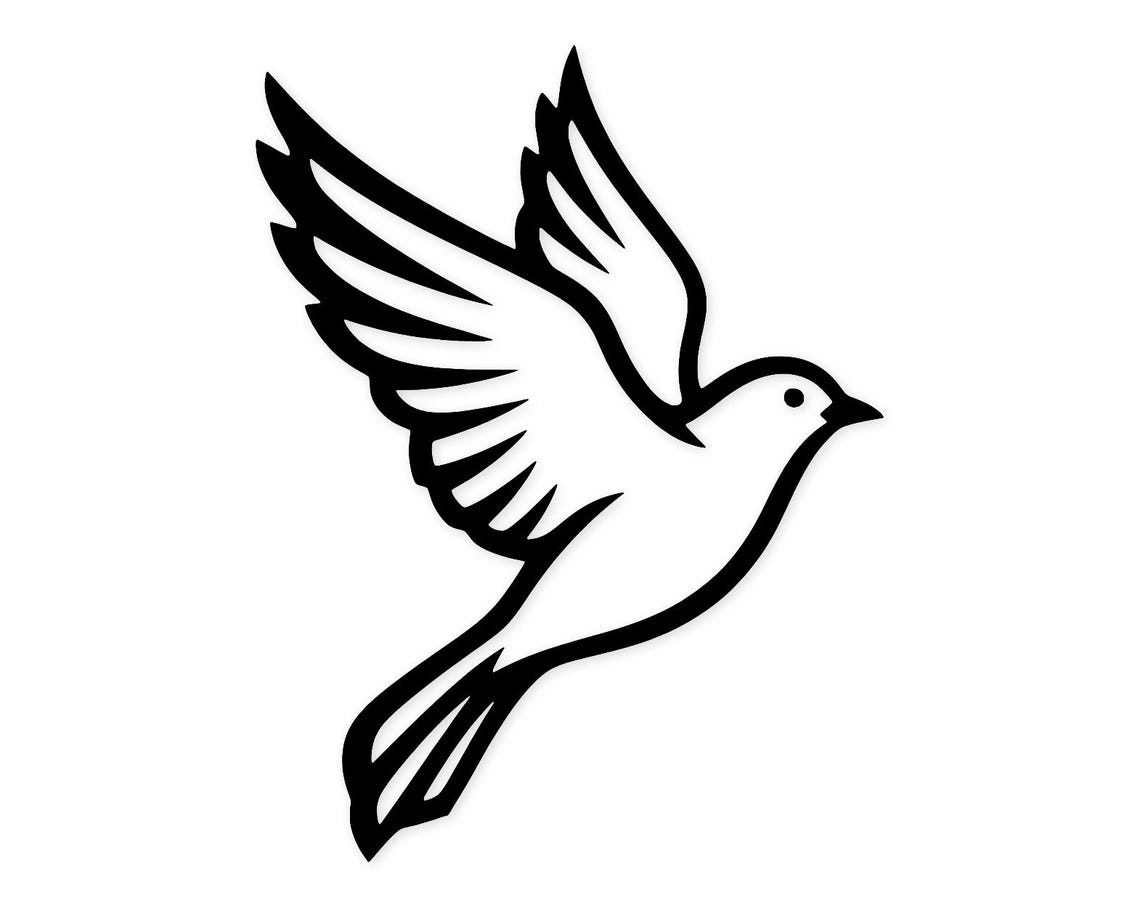 Simple Bird Svg Png: Minimalist Design for Crafting Projects - Etsy