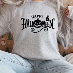 Happy Halloween Pumpkin Svg Png Cut File for Crafts, Fall Decor, Cricut ...