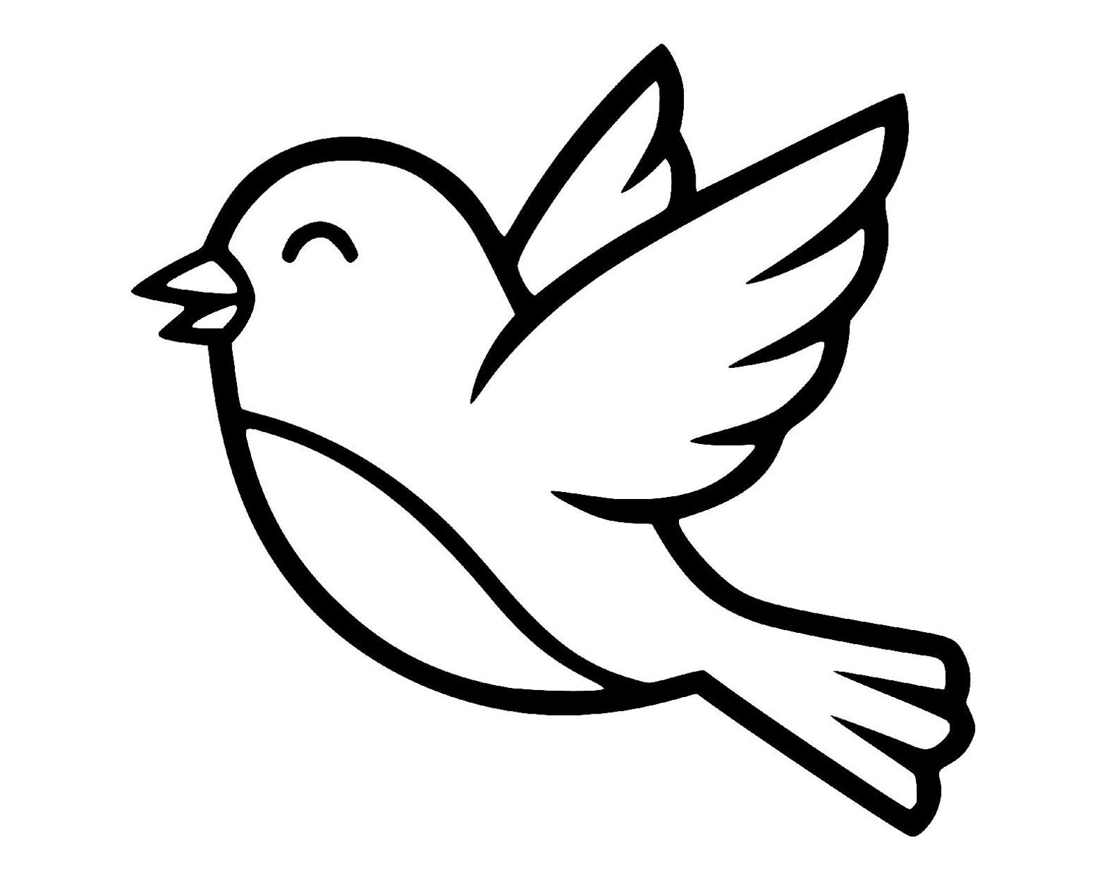 Smiling Bird Svg Png: Minimalist Design for Cricut & Silhouette - Etsy