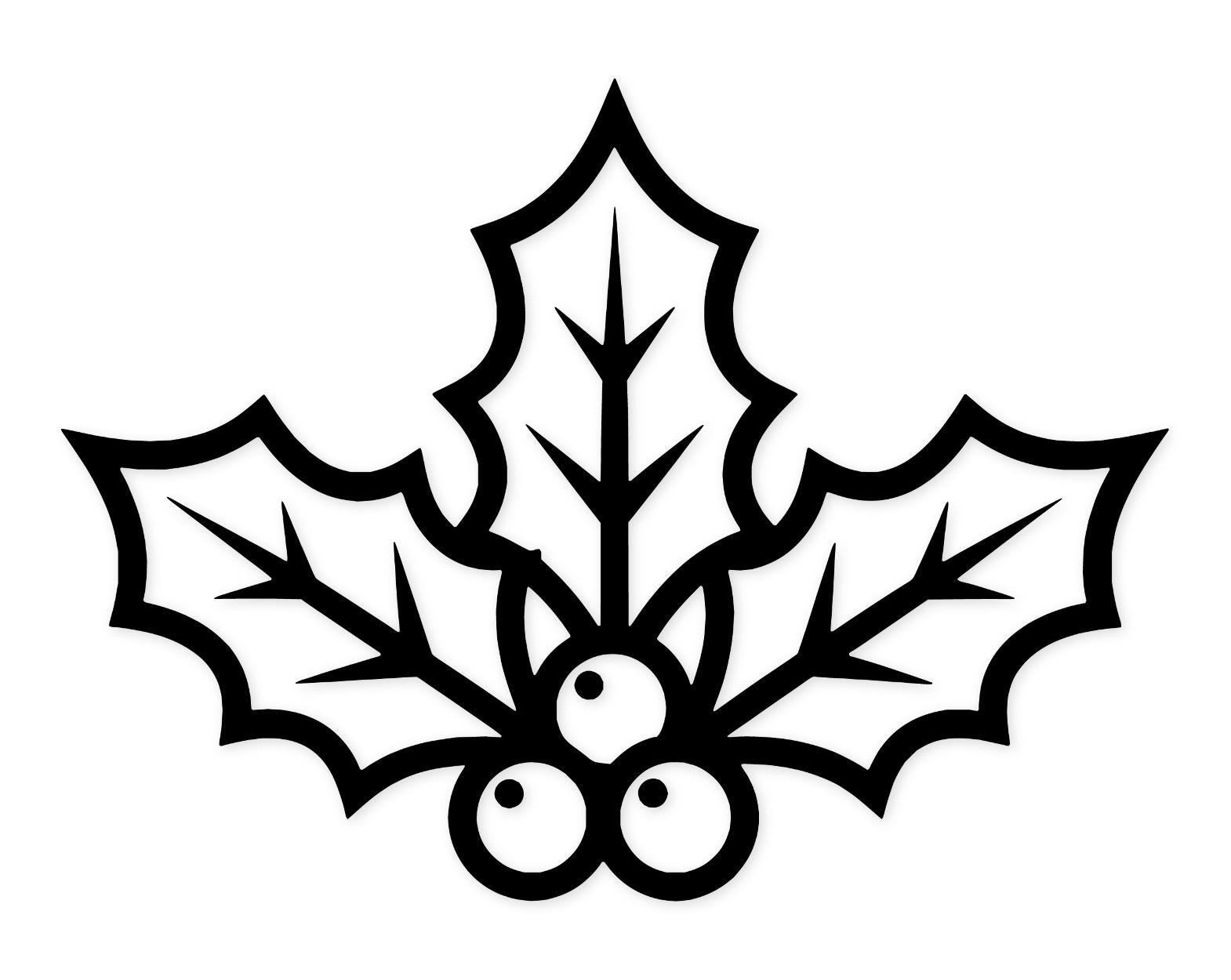 Holly Leaves Svg Png: Bold Design for Holiday Decor - Etsy