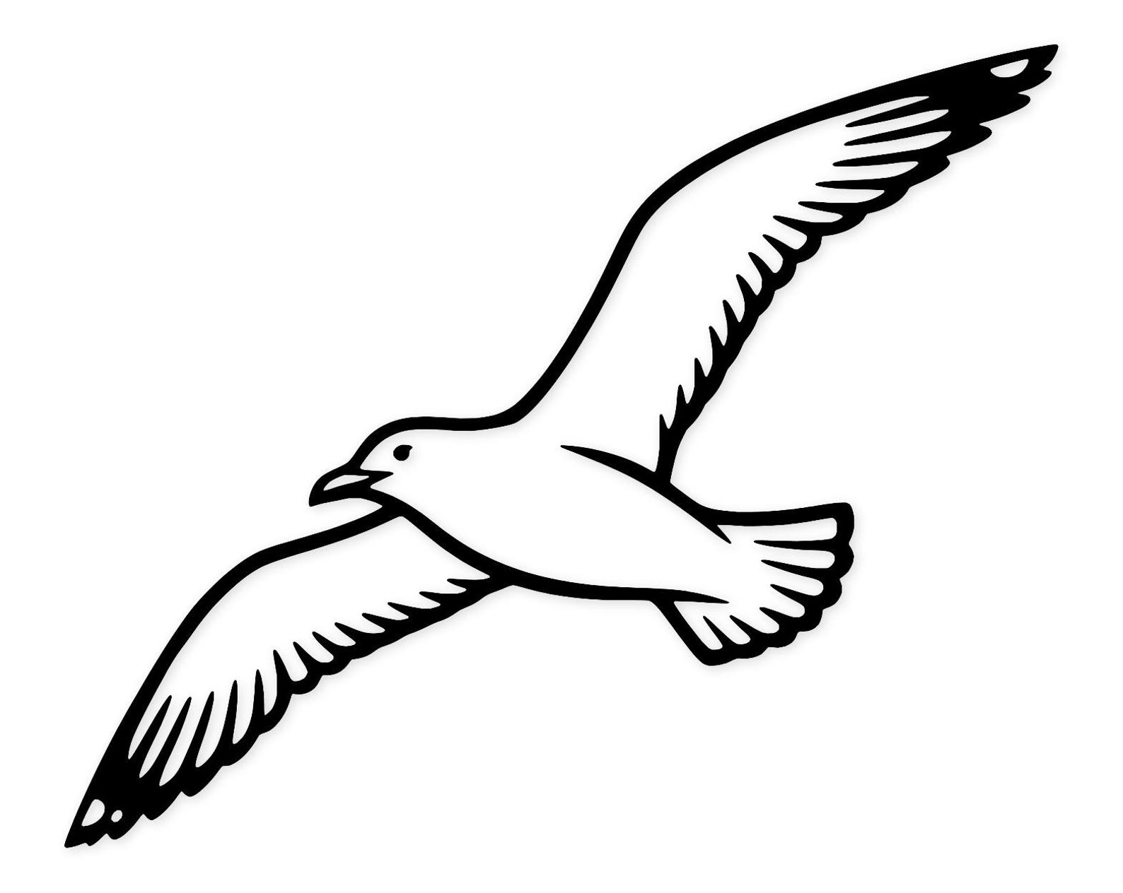 Seagull Silhouette Svg Png: Cut Ready Digital Design for Cricut ...