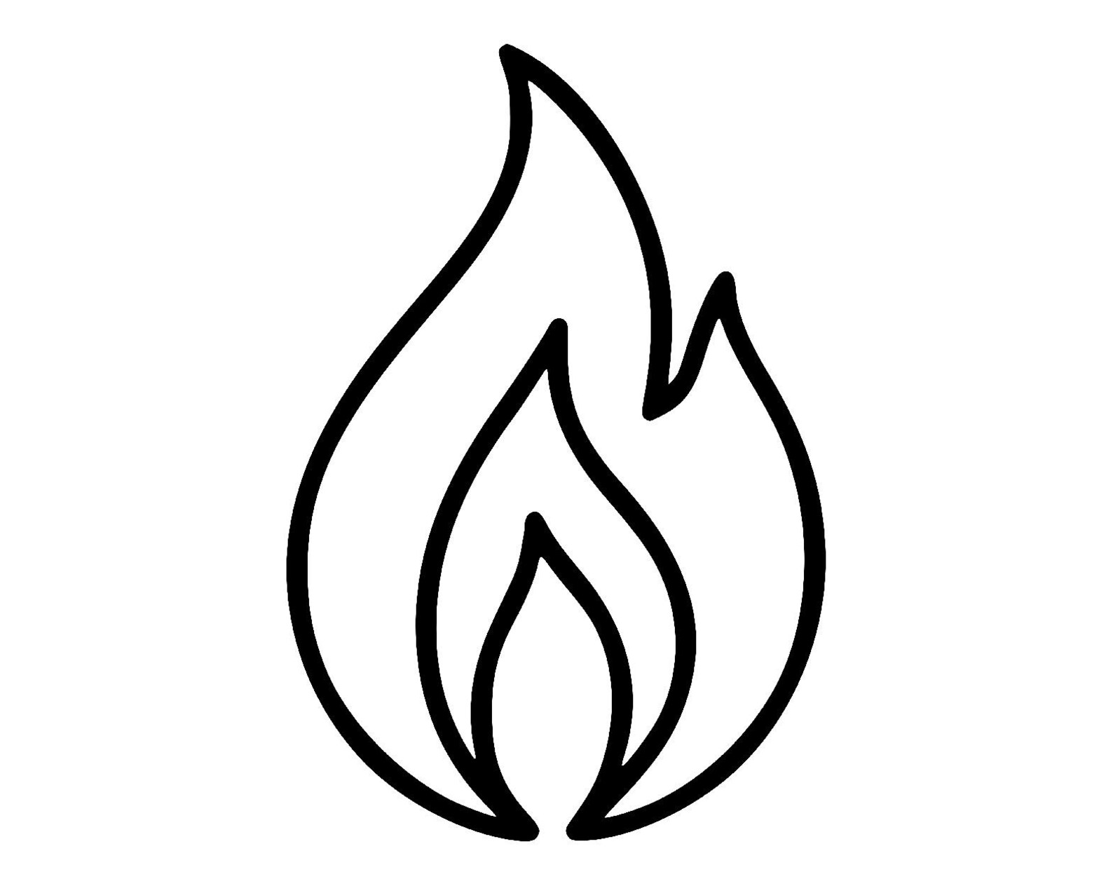Single Flame Svg Png: Cut Ready Digital Design for Cricut Silhouette - Etsy