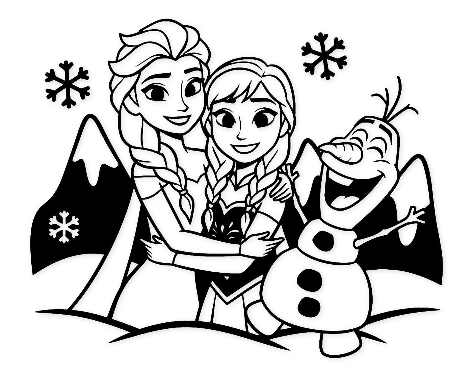 Frozen Friends Svg Png: Bold Cut File for Mugs and T-shirts - Etsy