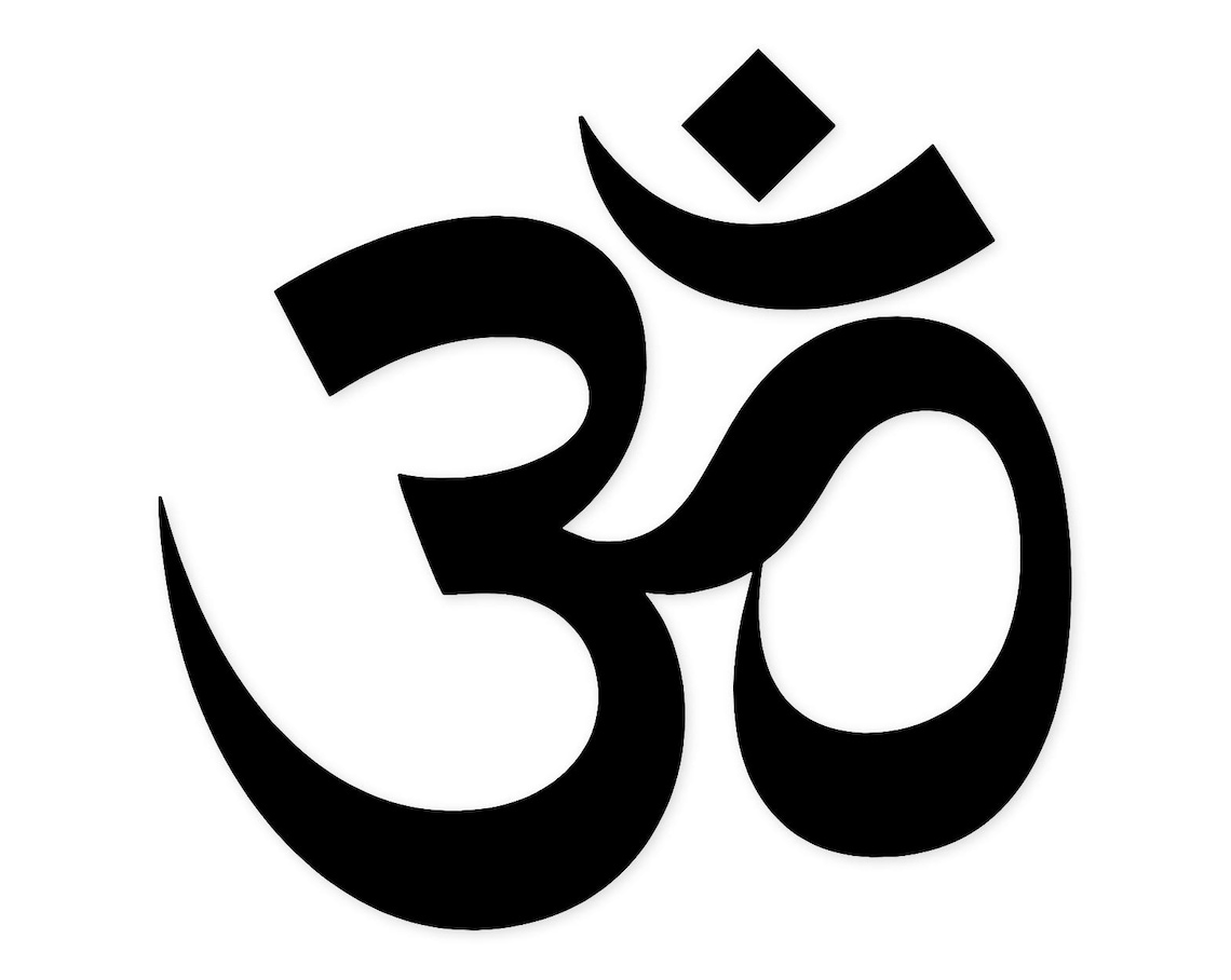 Om Symbol Svg Png: Bold Minimalist Design for Cricut Projects - Etsy