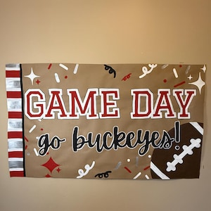 Game Day Painted Banner - Etsy