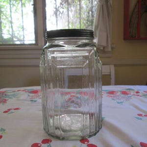 1930s Art Deco Necco Candies Jar Tall Penny Candy Store Display ...