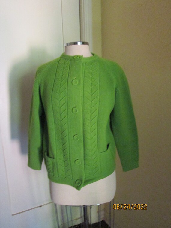 kelly green vintage 1960s - Gem