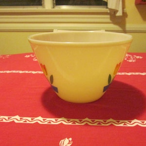 1940s Fire King Tulip Splash Proof Bowl - Etsy