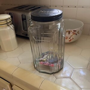 1930s Art Deco Necco Candies Jar Tall Penny Candy Store Display ...