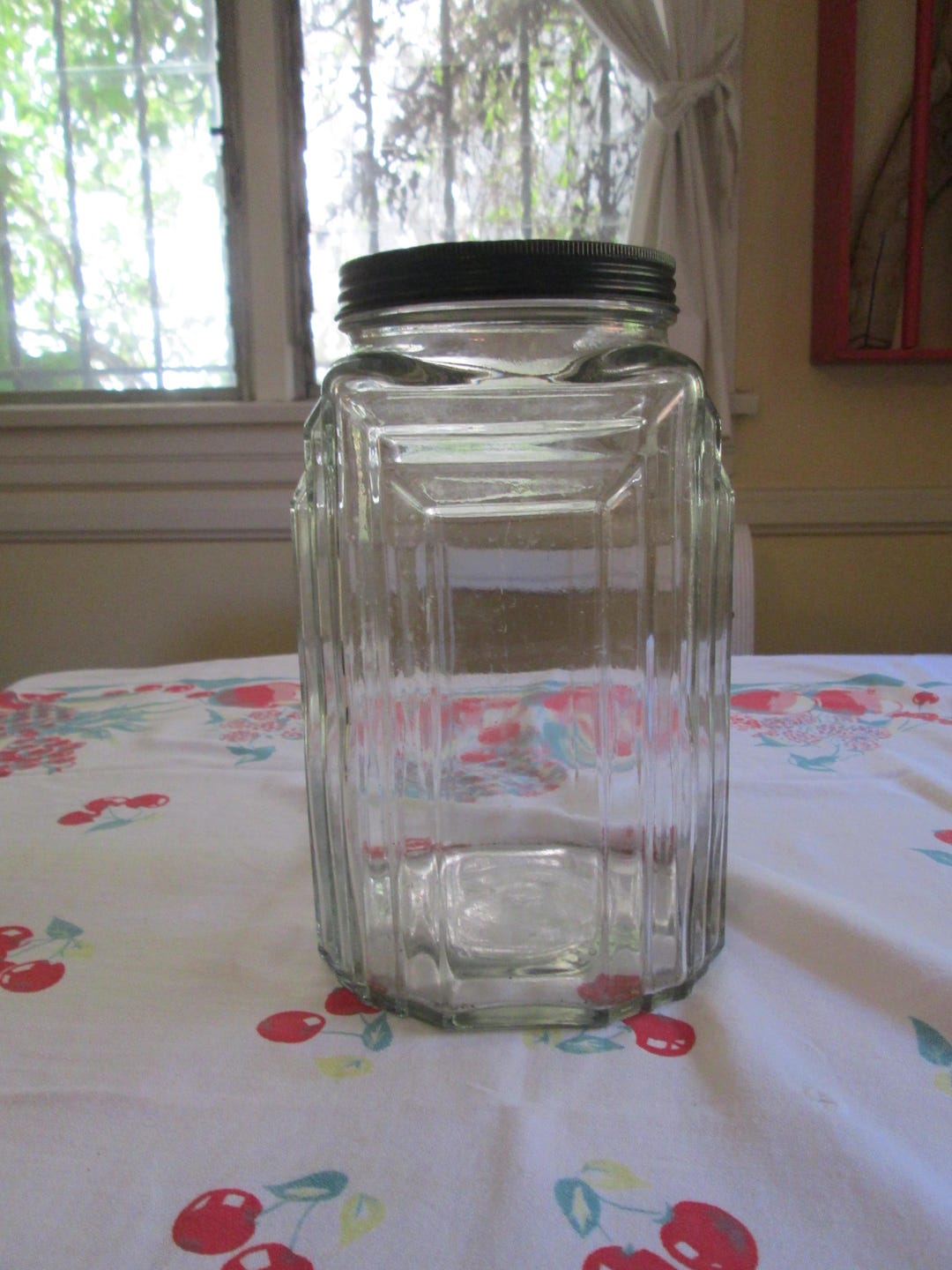 1930s Art Deco Necco Candies Jar Tall Penny Candy Store Display ...