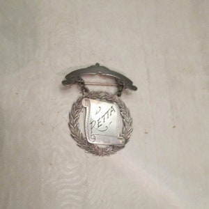 1920s "retta" Name Brooch Dangling Brooch Gorgeous - Etsy