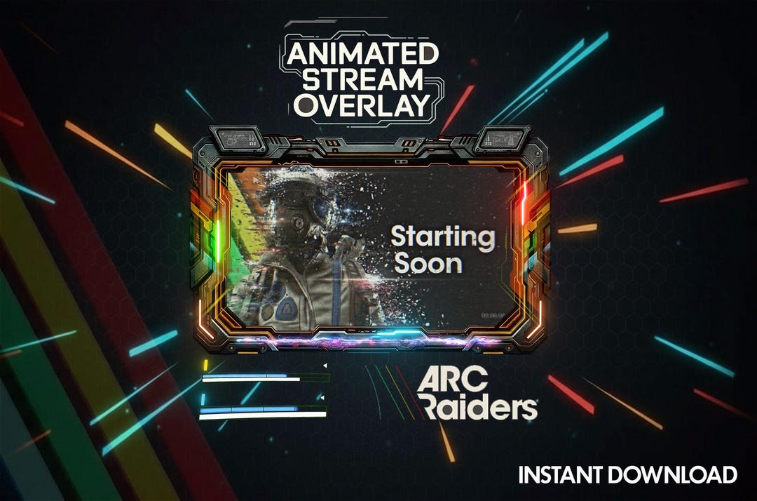 Raiders Animated Stream Overlay Pack (digital Download) - Etsy