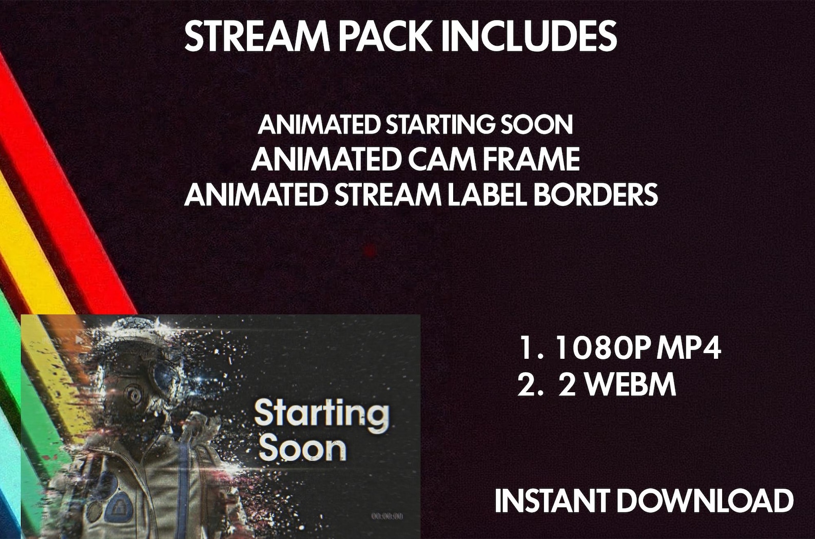 Raiders Animated Stream Overlay Pack (digital Download) - Etsy