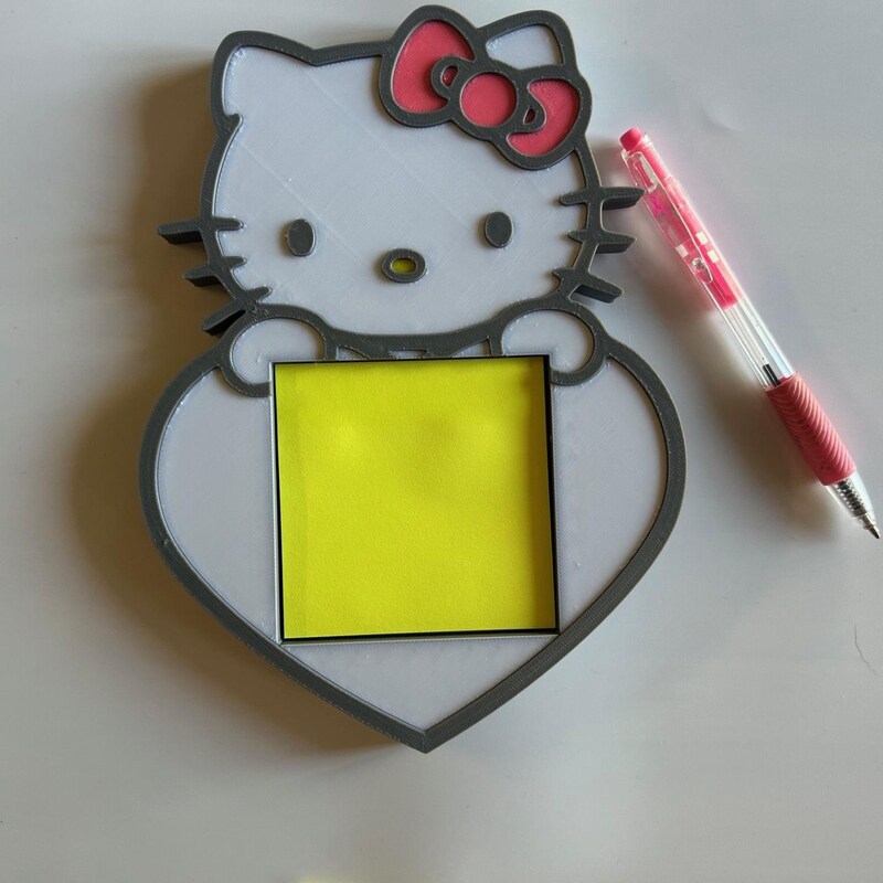 Hello Kittys Sticky Notes - Etsy