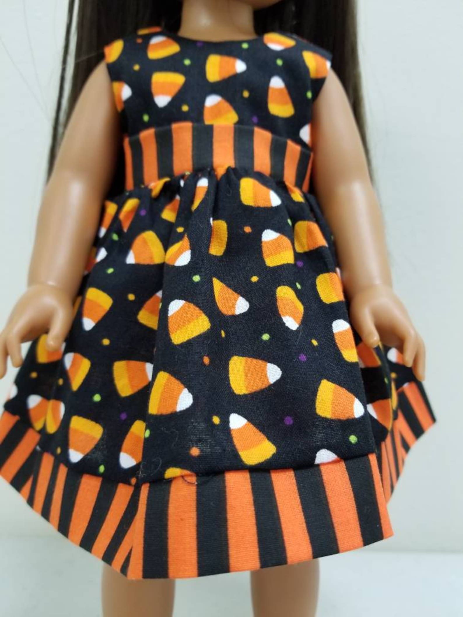 Halloween Candy Corn Dress For 14 Inch Dolls Wish Etsy halloween-candy-corn-dress-for-14-inch-dolls-wish-etsy