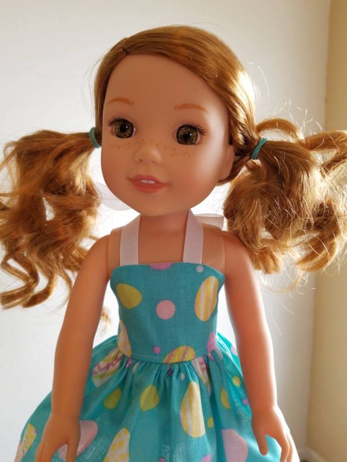 Easter Egg Sun Dress 14.5 Inch Doll Wellie Wisher - Etsy