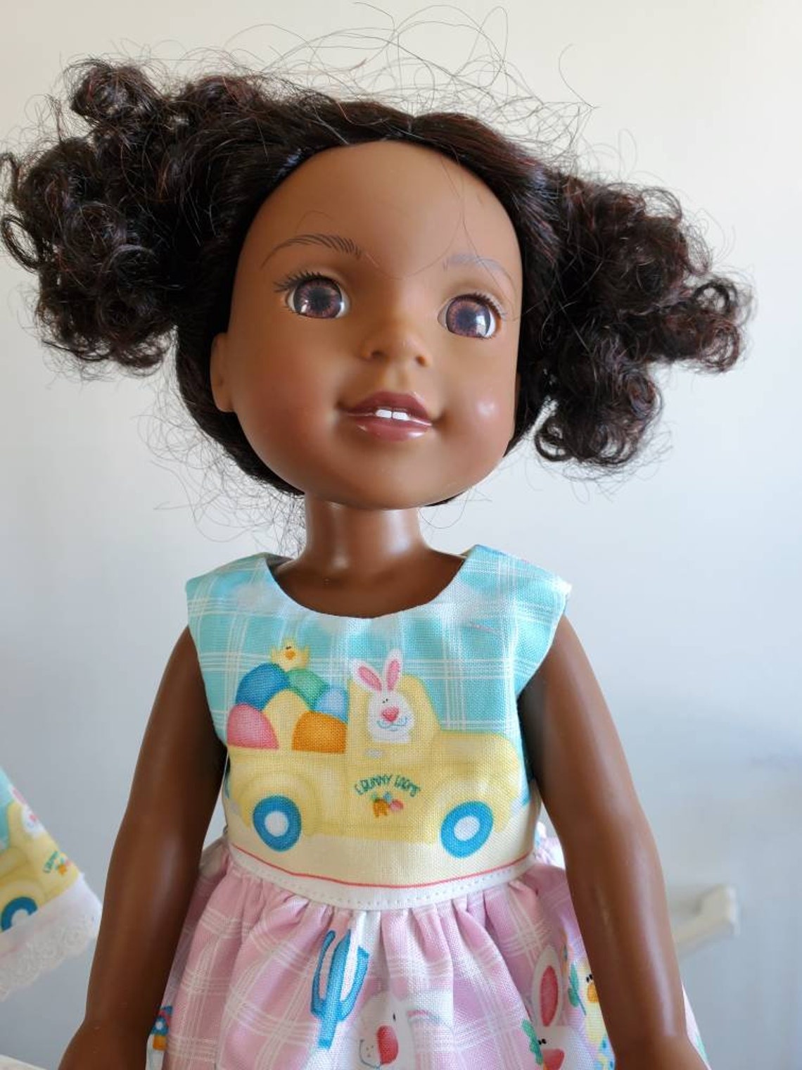 Easter Bunny Dress for Your American Girl and Wellie Wisher Dolls. - Etsy