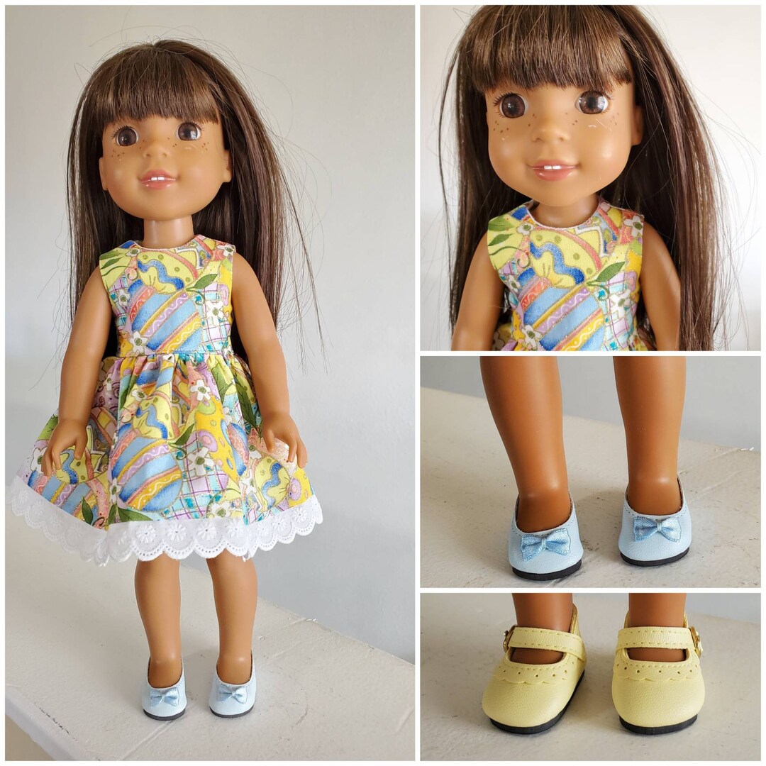 Colorful Easter Egg Dress for the 14.5 Inch Doll Wellie Wisher - Etsy