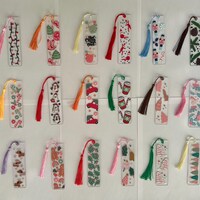 Fabric Bookmarks, Bookmarks, Reading, Handmade, Berries, Small Gifts ...