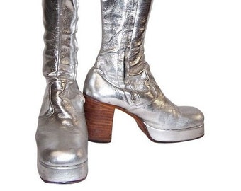 Wooden Platform Boots - Etsy