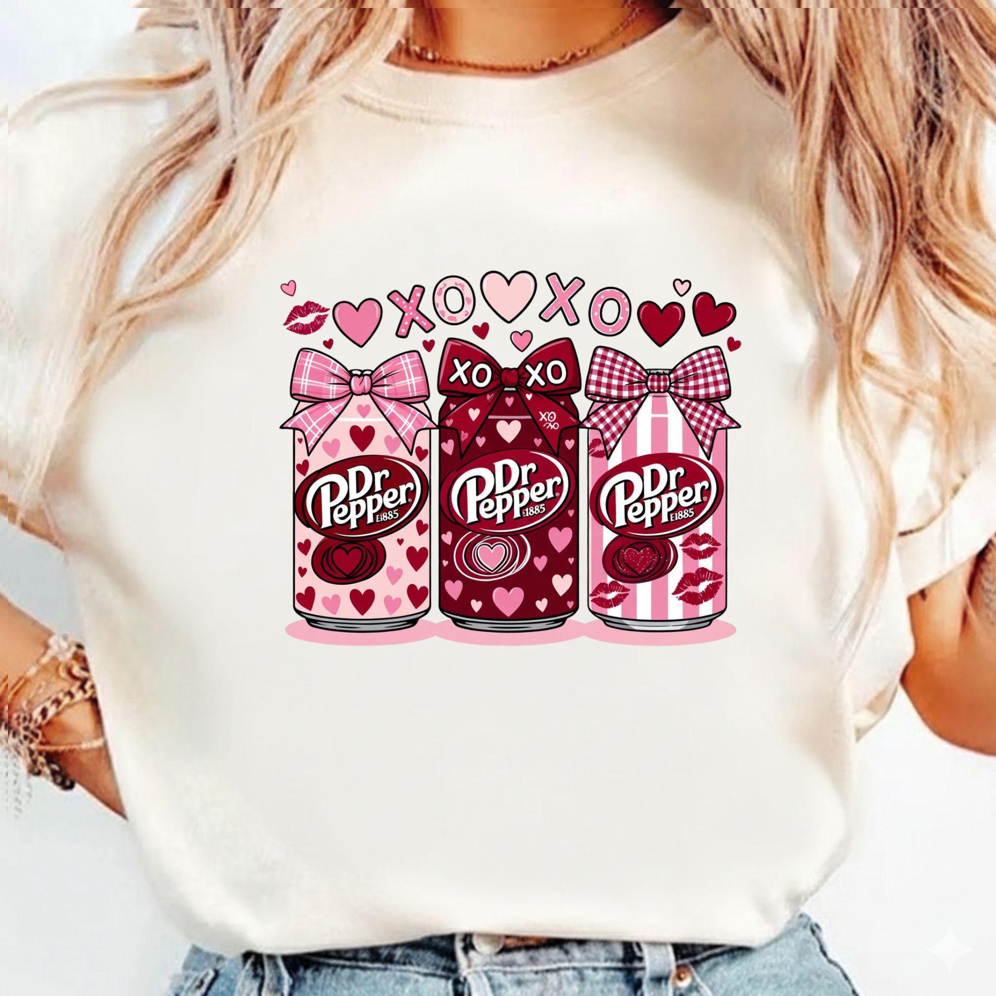 Valentine Soda Png, Retro Soda Can Digital Download, Cute Valentine Day ...