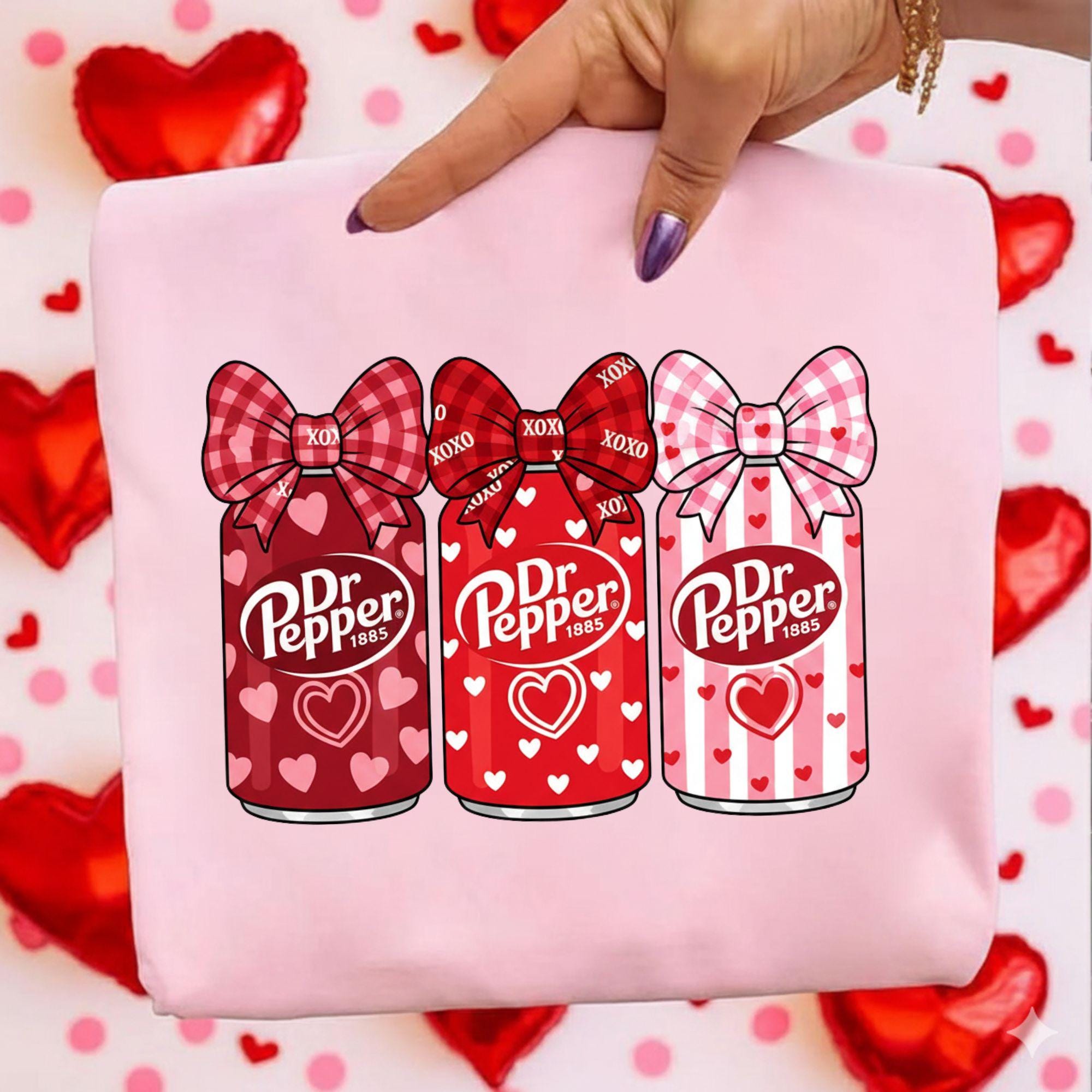Valentine Soda Png, Retro Soda Can Digital Download, Cute Valentine Day ...