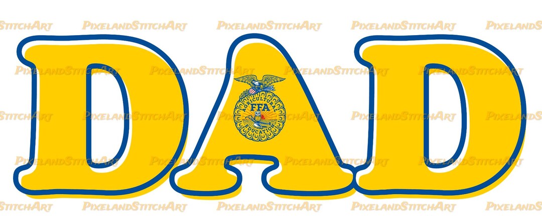 FFA Dad PNG: Sublimation Design for T-shirts, Mugs (digital Download ...