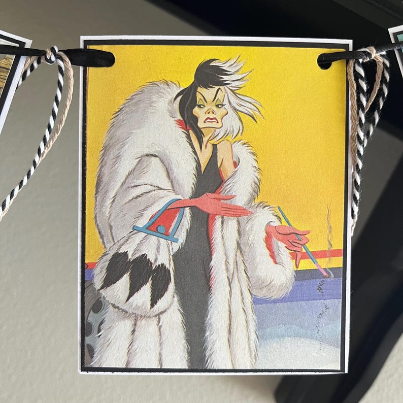 101 Dalmatians Banner Created From Disney Little Golden Book Pages ...
