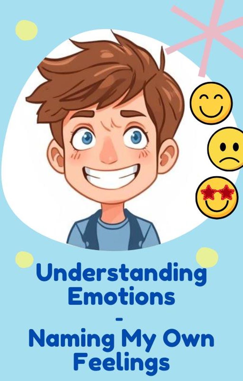 Understanding Emotions Social Story: Naming My Feelings; Special ...