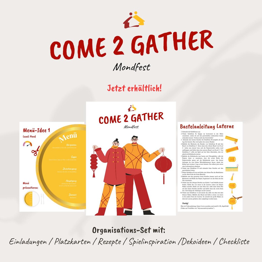 Chinese Lunar Festival Printable Kit | Invitations, Recipes, Games ...