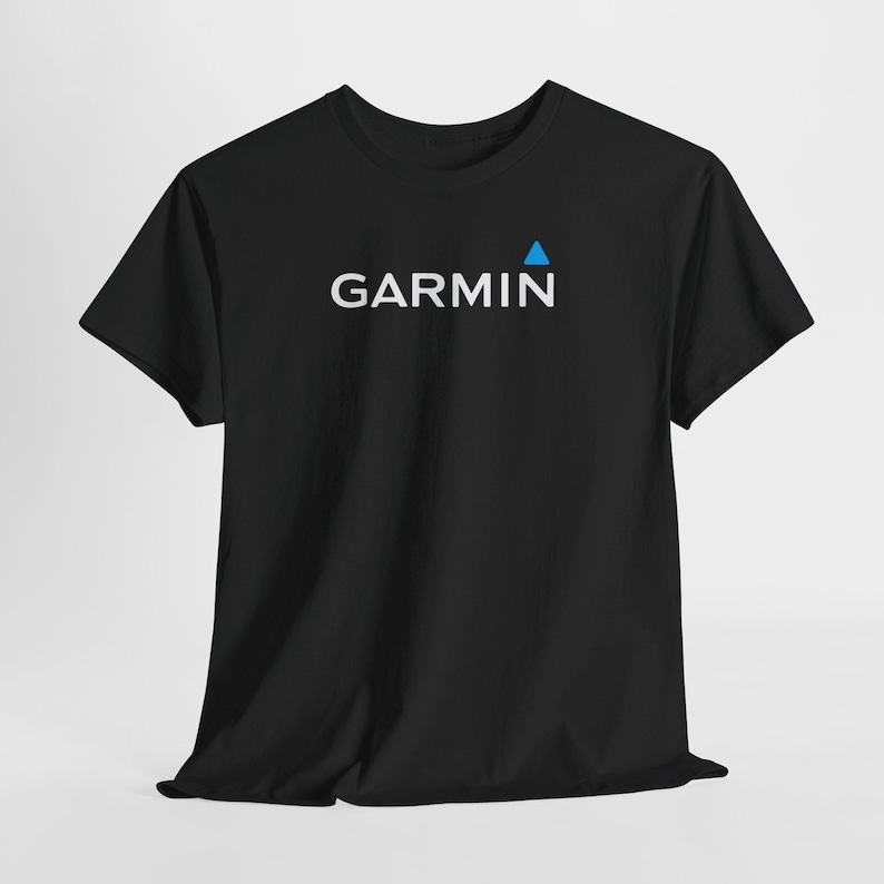 Garmin Logo T-shirt, GPS Tech Tee, Outdoor Adventure Shirt, Fitness ...