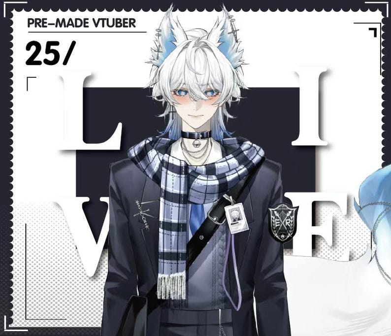 Ready-made Vtuber Models: Ready-to-use Live2d Vtube Studio Designs - Etsy