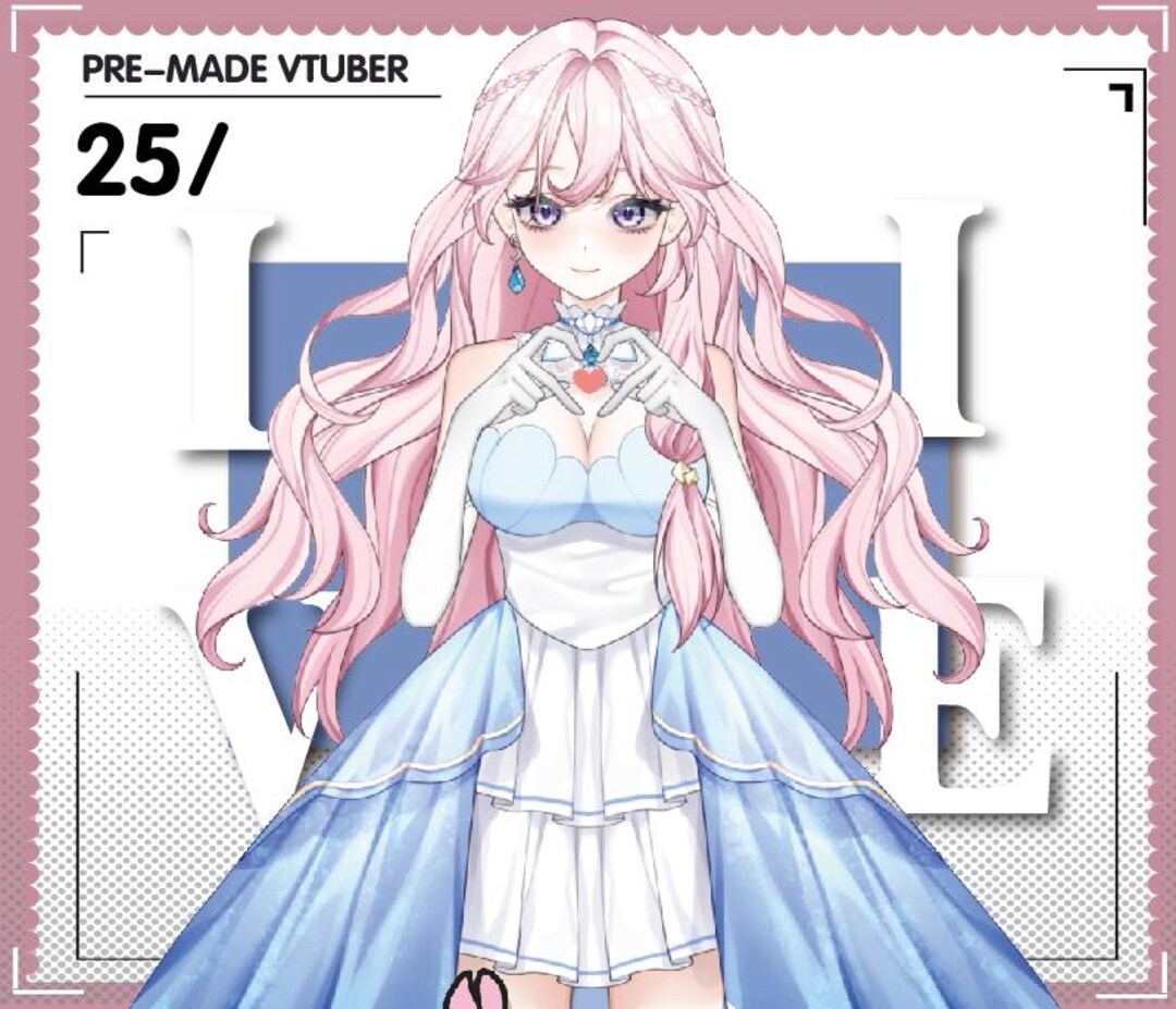 Ready-made Vtuber Models: Ready-to-use Live2d Vtube Studio Designs - Etsy