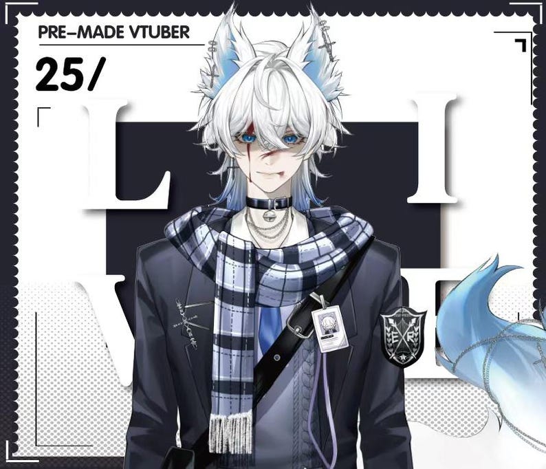 Ready-made Vtuber Models: Ready-to-use Live2d Vtube Studio Designs - Etsy