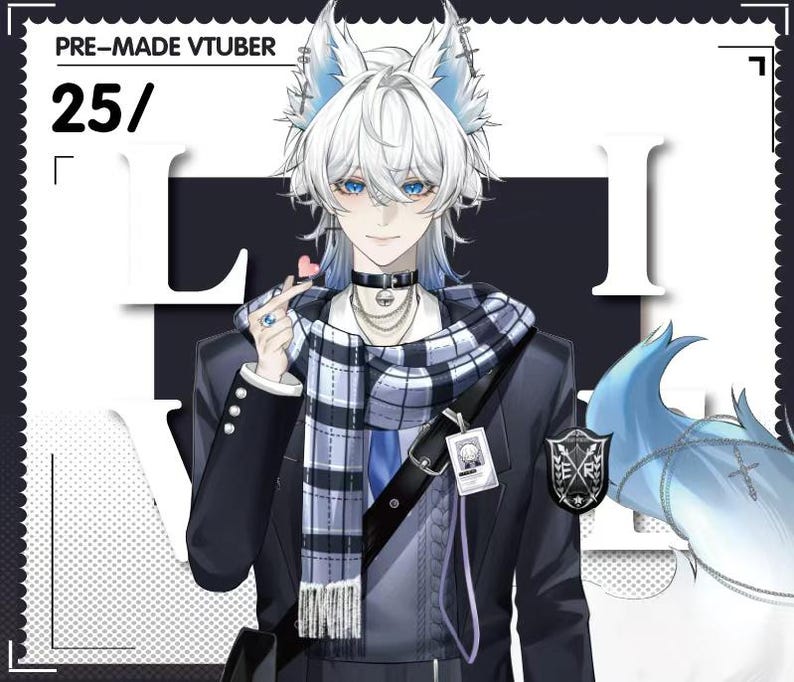 Ready-made Vtuber Models: Ready-to-use Live2d Vtube Studio Designs - Etsy