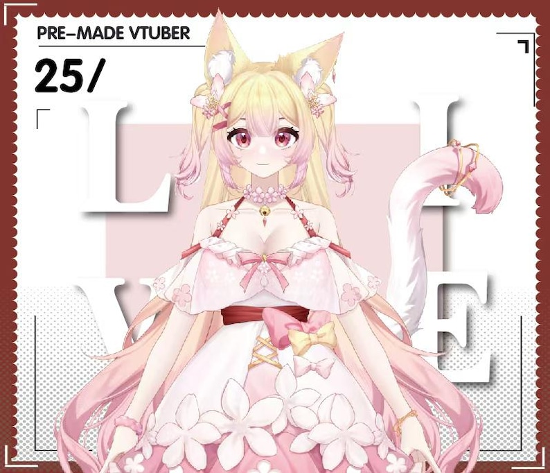 Ready-made Vtuber Models: Ready-to-use Live2d Vtube Studio Designs ...