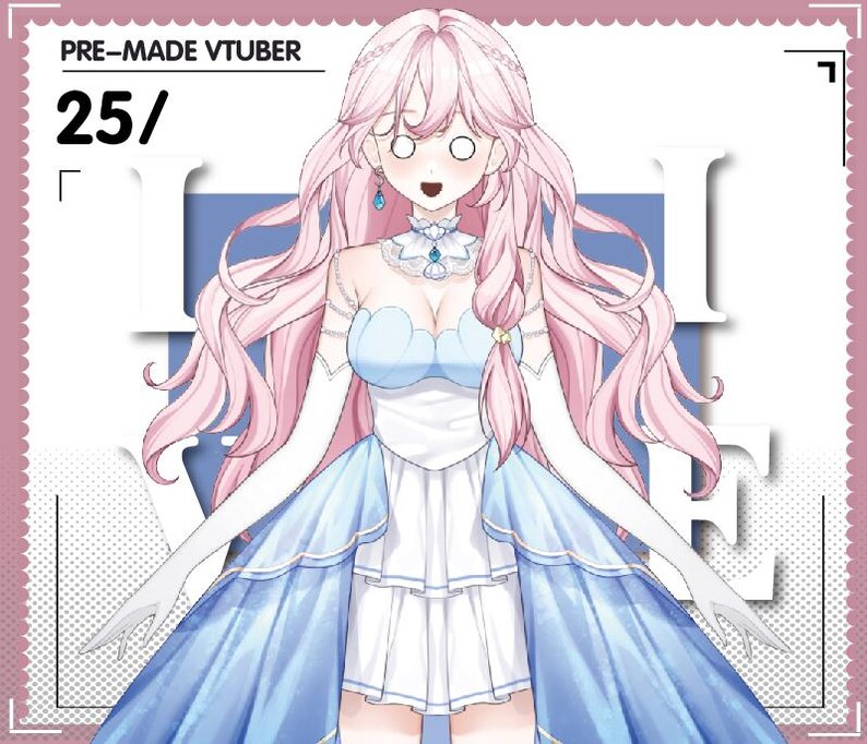 Ready-made Vtuber Models: Ready-to-use Live2d Vtube Studio Designs - Etsy