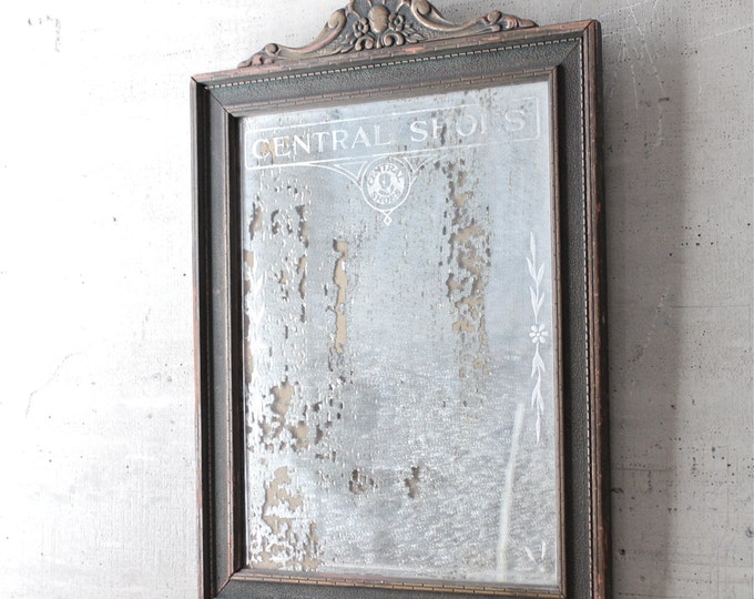 Antique Advertising Mirror - Etsy