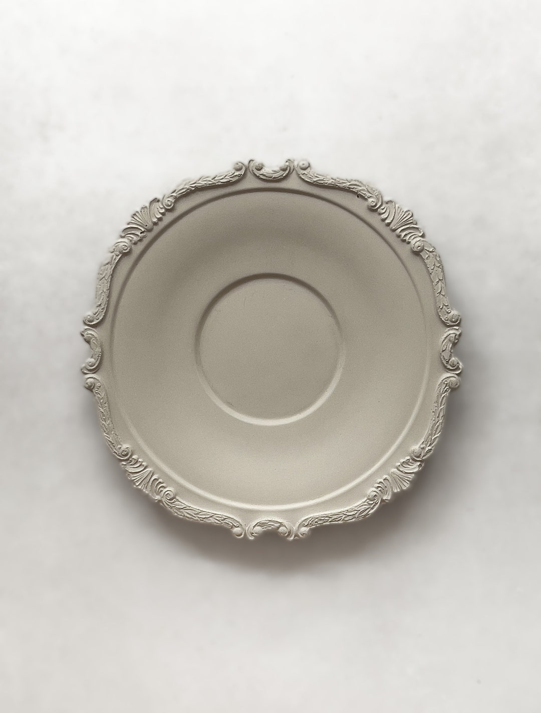 Handcrafted Concrete Platter , Tray,candle Holder ,jewelry Dish,food ...