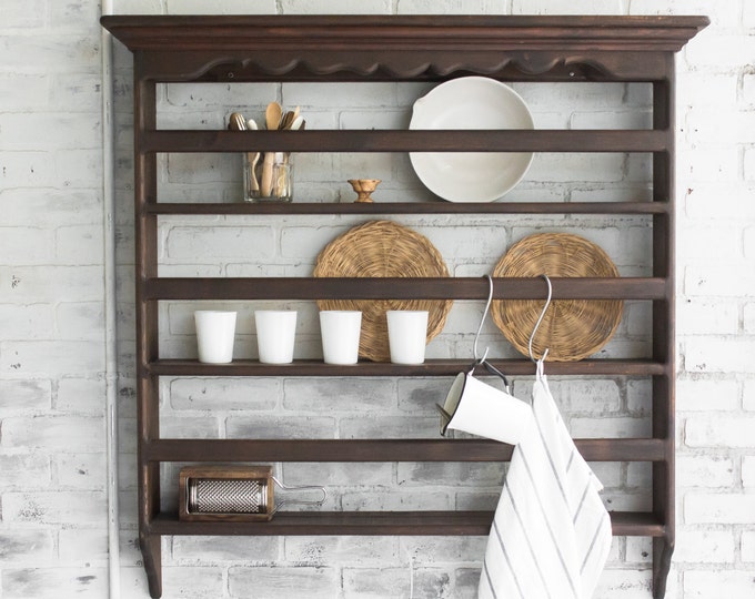 Vintage Plate Rack - Etsy