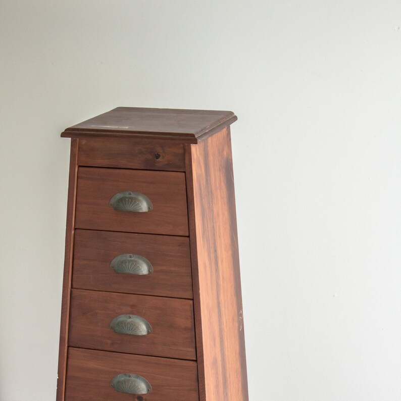 Vintage Pyramid Chest of Drawers | Etsy