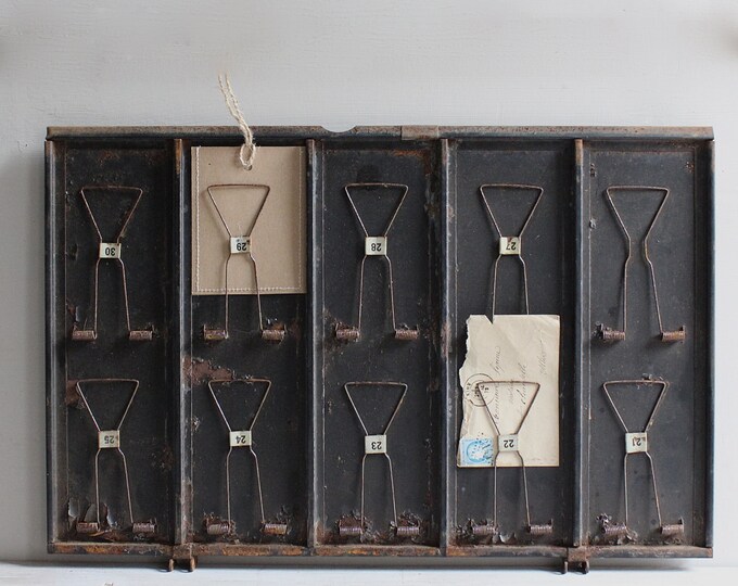 Vintage Metal Receipt Holder by Mccaskey Co - Etsy