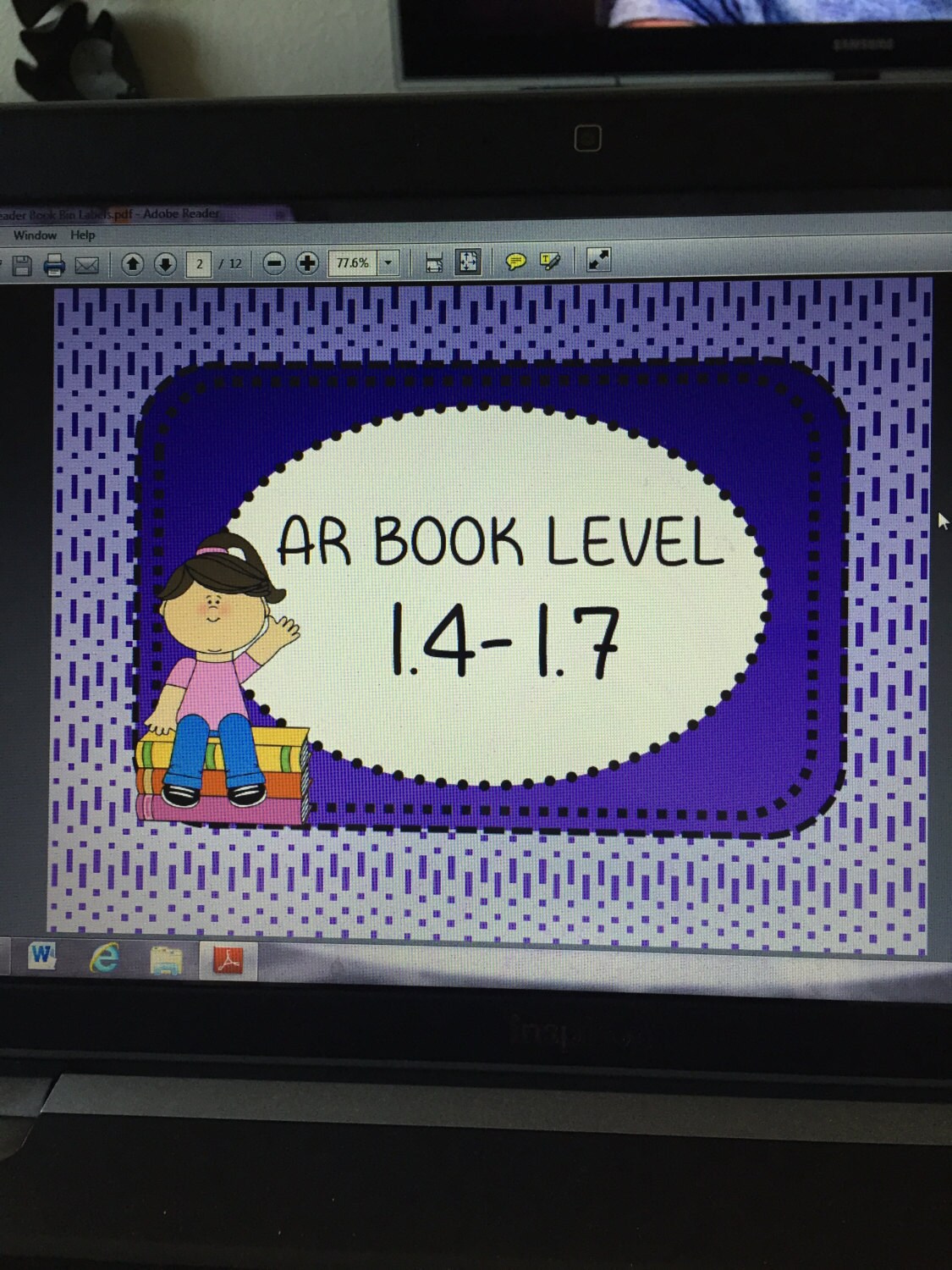 AR Book Bin Labels - Etsy