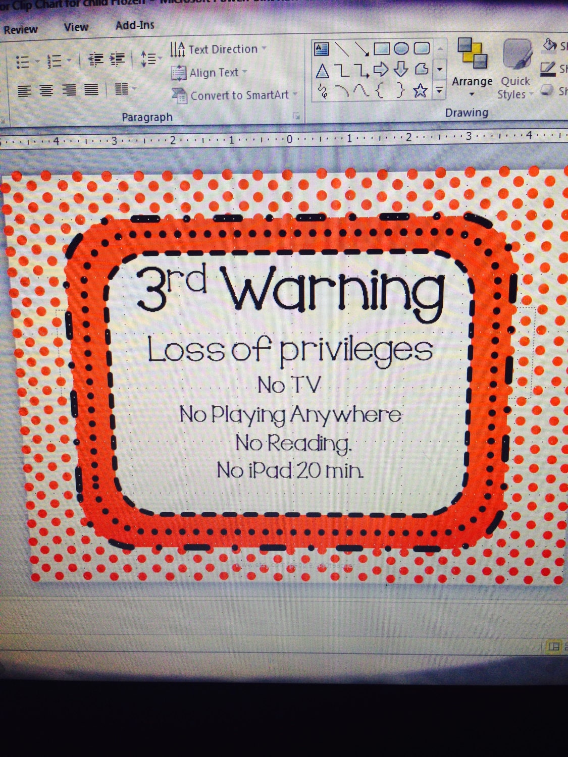 Behavior Clip Chart Polka Dots Printable Behavior Management System for ...